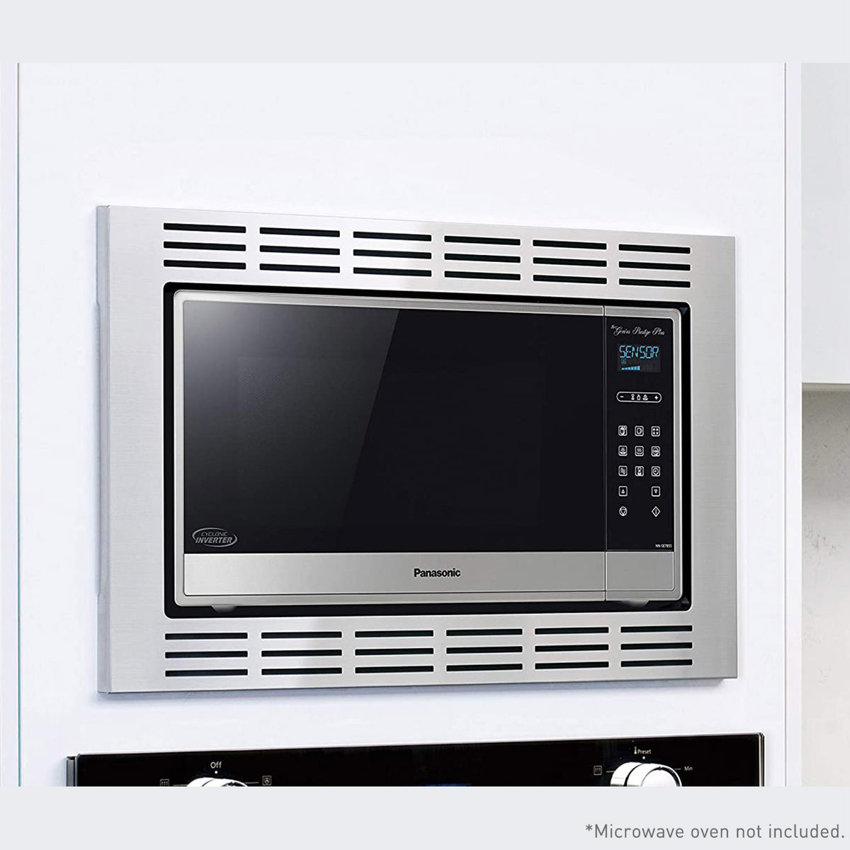 Panasonic 27-inch Built-In Microwave Oven Trim Kit for 1.6 cu. ft ...