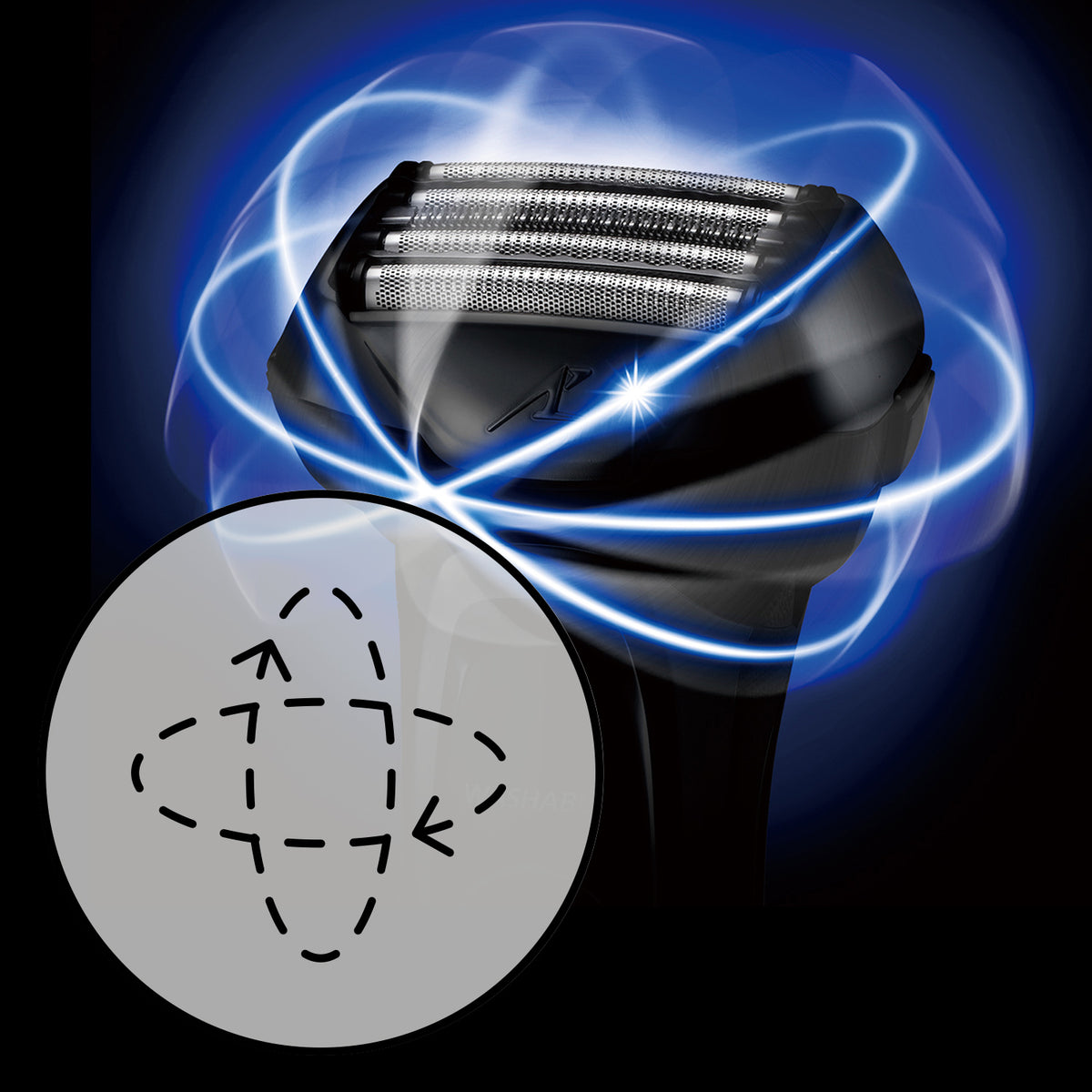 Panasonic ARC5 5 Blade Men's Electric Shaver - ES-LV65-S