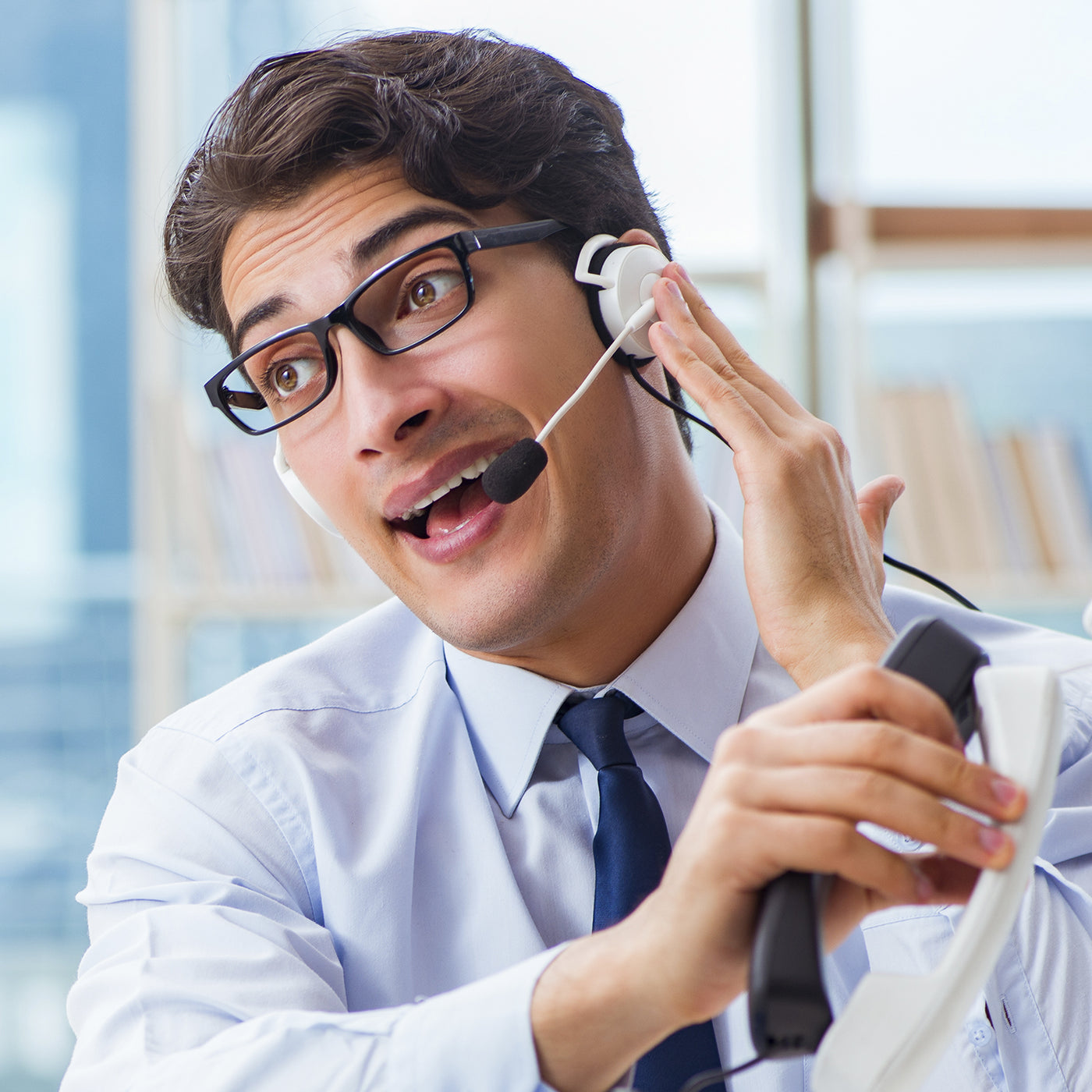 Panasonic Corded Phone System with Bluetooth Pairing and 2 Cordless ...