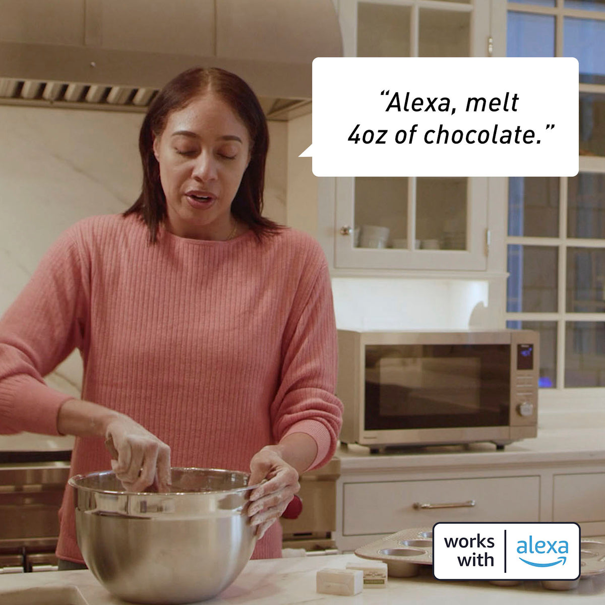 Panasonic Alexa-Enabled Smart Microwave Oven with Inverter Technology ...