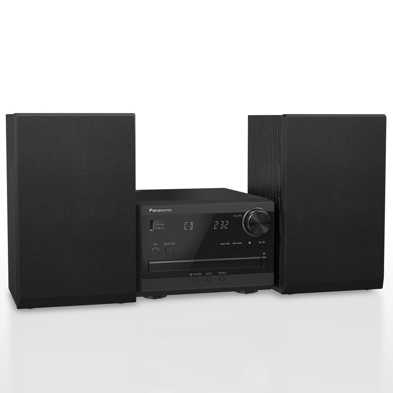 Full Range Speaker Stereo System with CD, Bluetooth and Radio