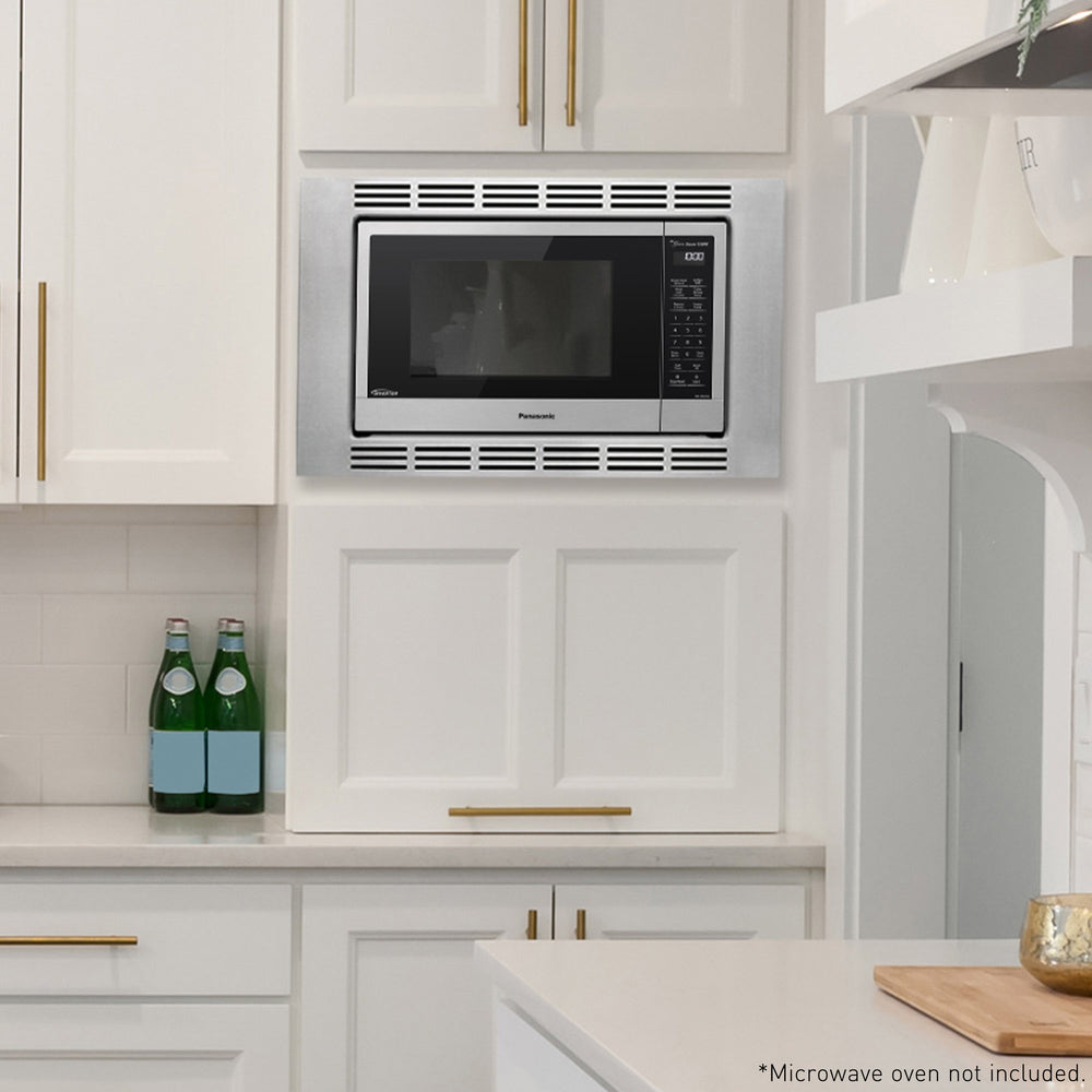 Panasonic 27-inch Built-In Microwave Oven Trim Kit for 1.2 cu. ft ...