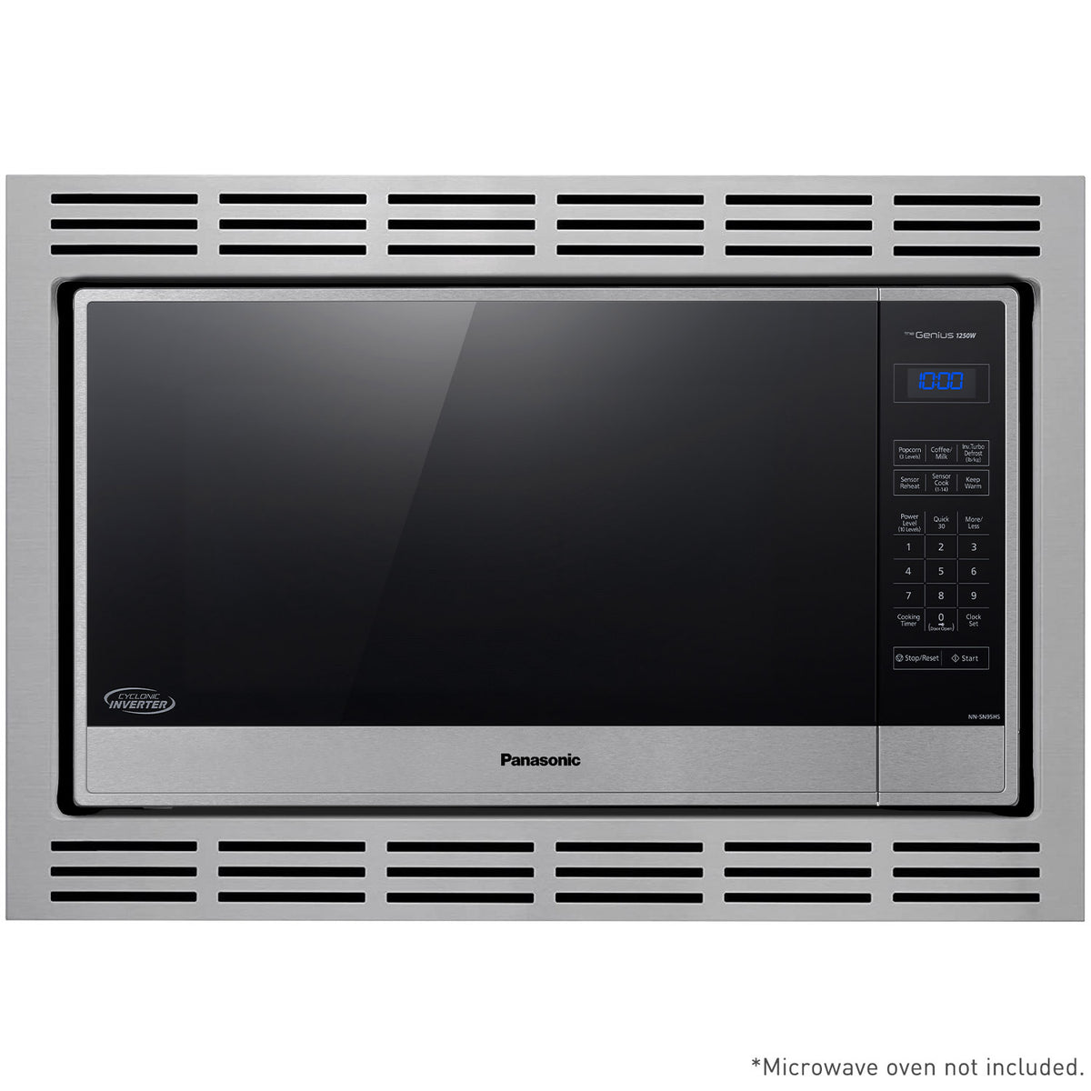 Panasonic 27-inch Built-In Microwave Oven Trim Kit for 2.2 cu. ft ...