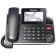 Panasonic Corded Phone System with 2 Cordless Handsets, Digital Answering Machine - KX-TGF882B