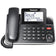 Panasonic Corded Phone System with 2 Cordless Handsets, Digital Answering Machine - KX-TGF882B