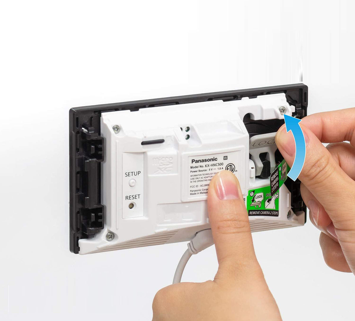 Panasonic HomeHawk WINDOW Indoor Home Monitoring Camera for Outdoor ...