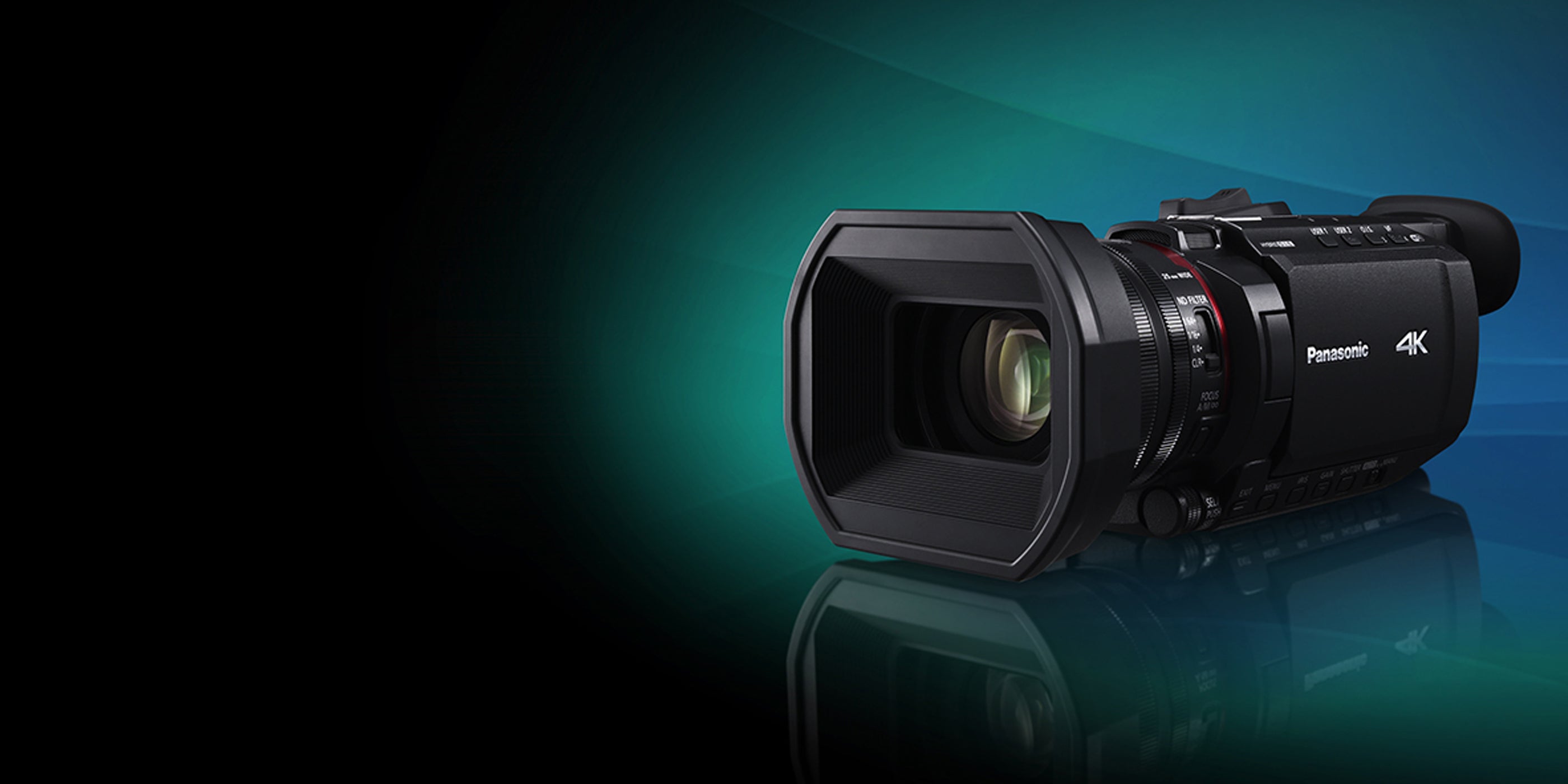 Panasonic 4K Pro Camcorder with 24X Optical Zoom + Livestream - X1600