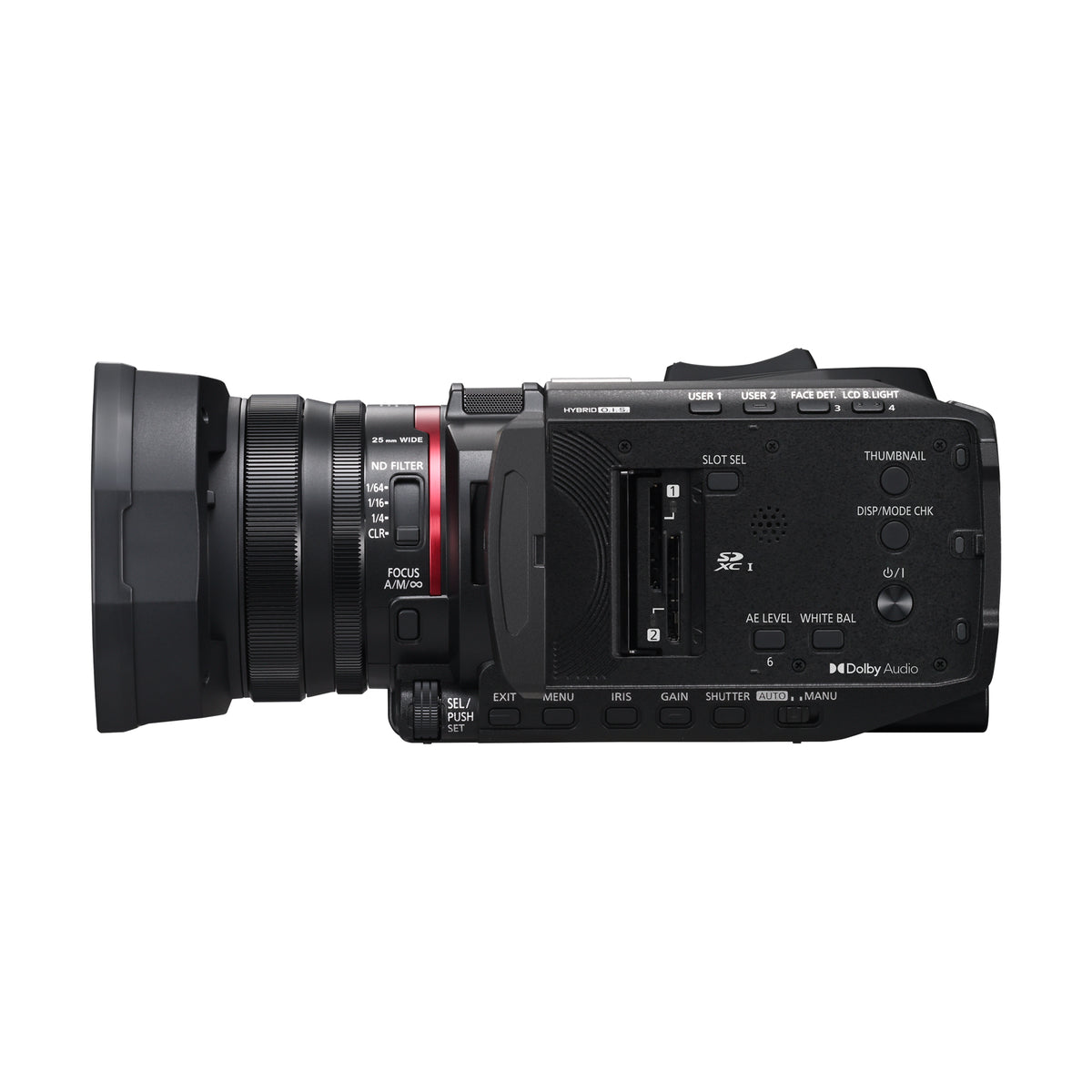 Panasonic 4K Camcorder with 24X Optical Zoom - X1200