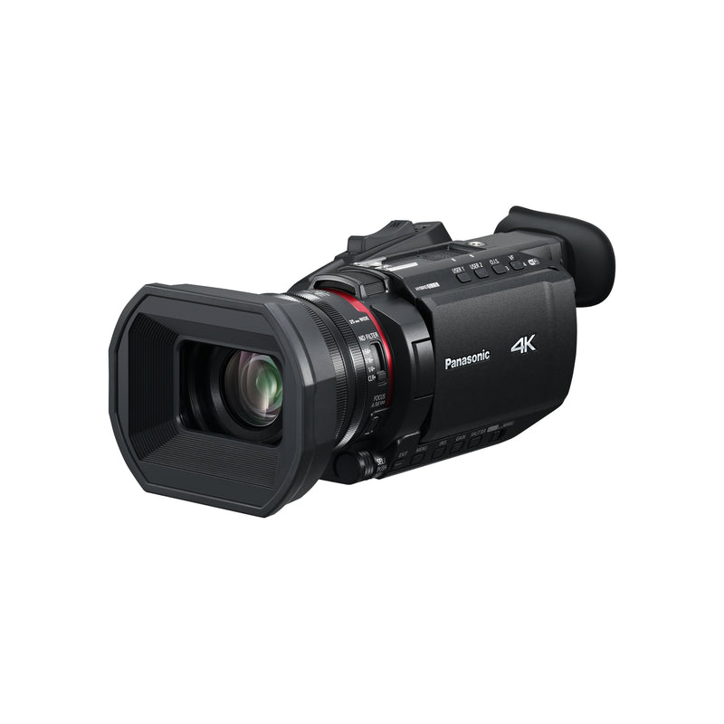 Panasonic 4K Pro Camcorder with 24X Optical Zoom + Livestream - X1600