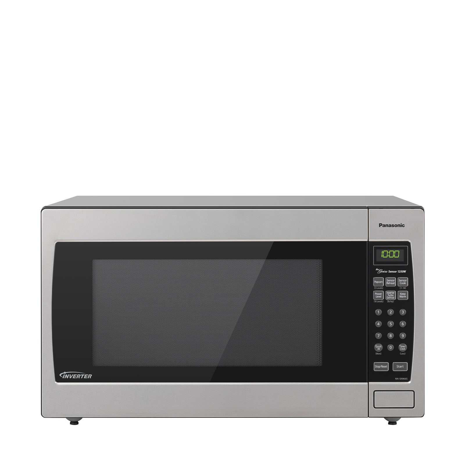 Panasonic Microwave Oven with Inverter Technology, 2.2 cu. ft. 1250 Watt - NN-SN966SR