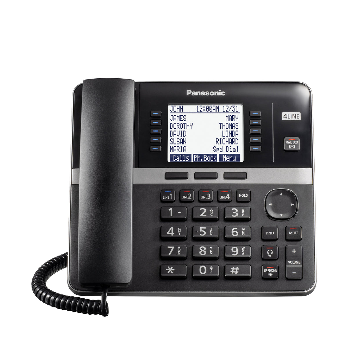 Panasonic Office Phone, Corded Extension Desk Phone Accessory - KX-TGWA40B